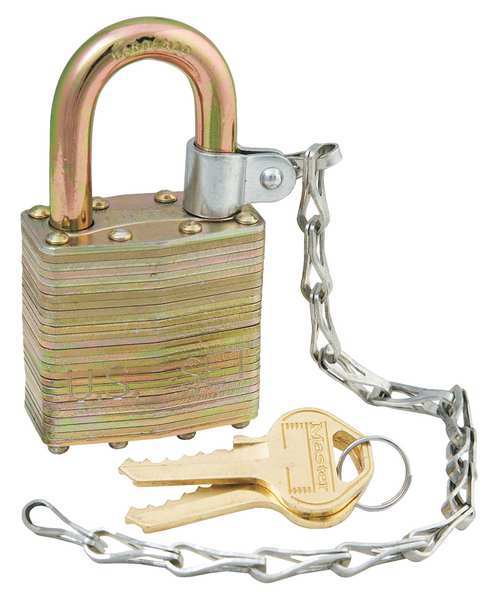 Padlocks, Keyed Alike, Standard Shackle, Rectangular Steel Body, Steel ...